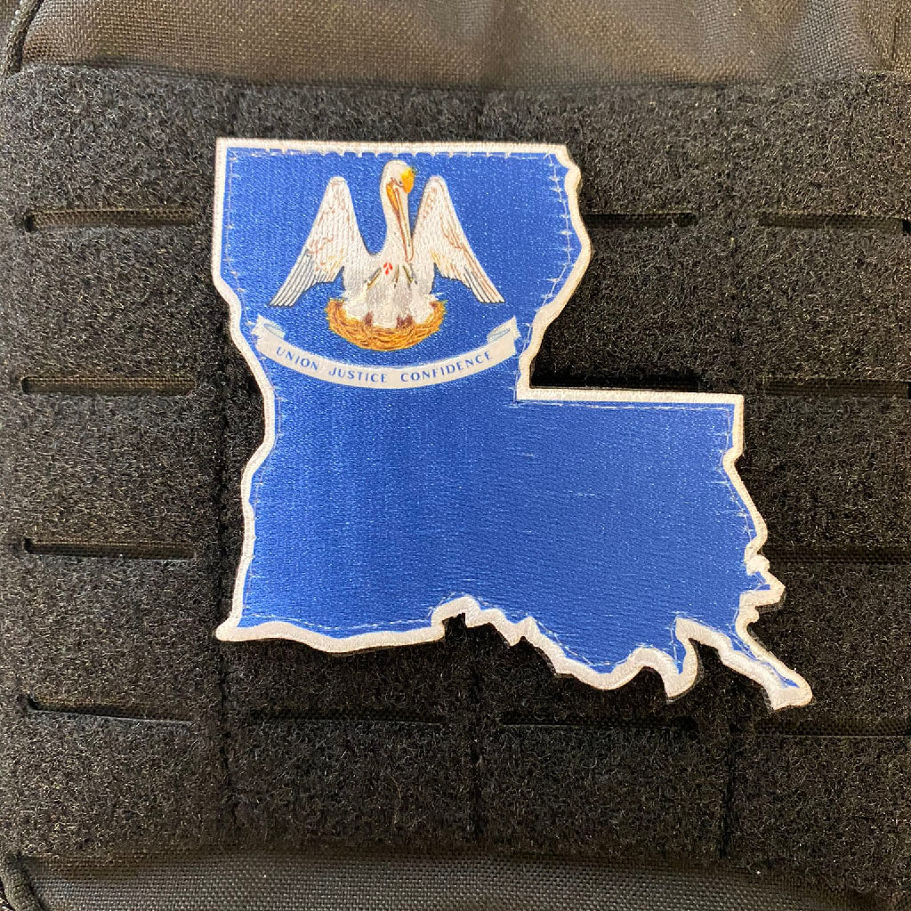 Louisiana Tactical Patch - Die-Cut — Gadsden and Culpeper