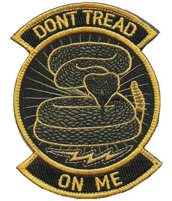 DTOM Rocker Patches — Gadsden and Culpeper