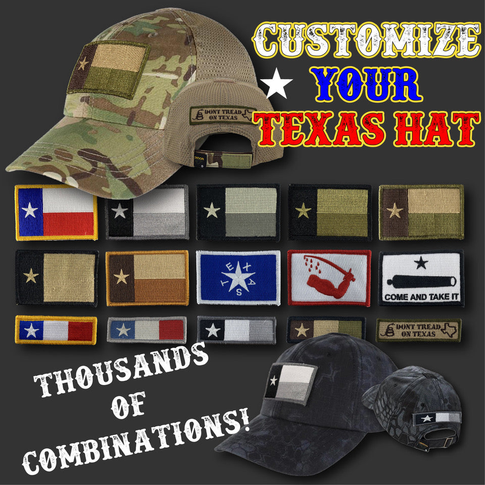 Build a Texas Tactical Cap — Gadsden and Culpeper
