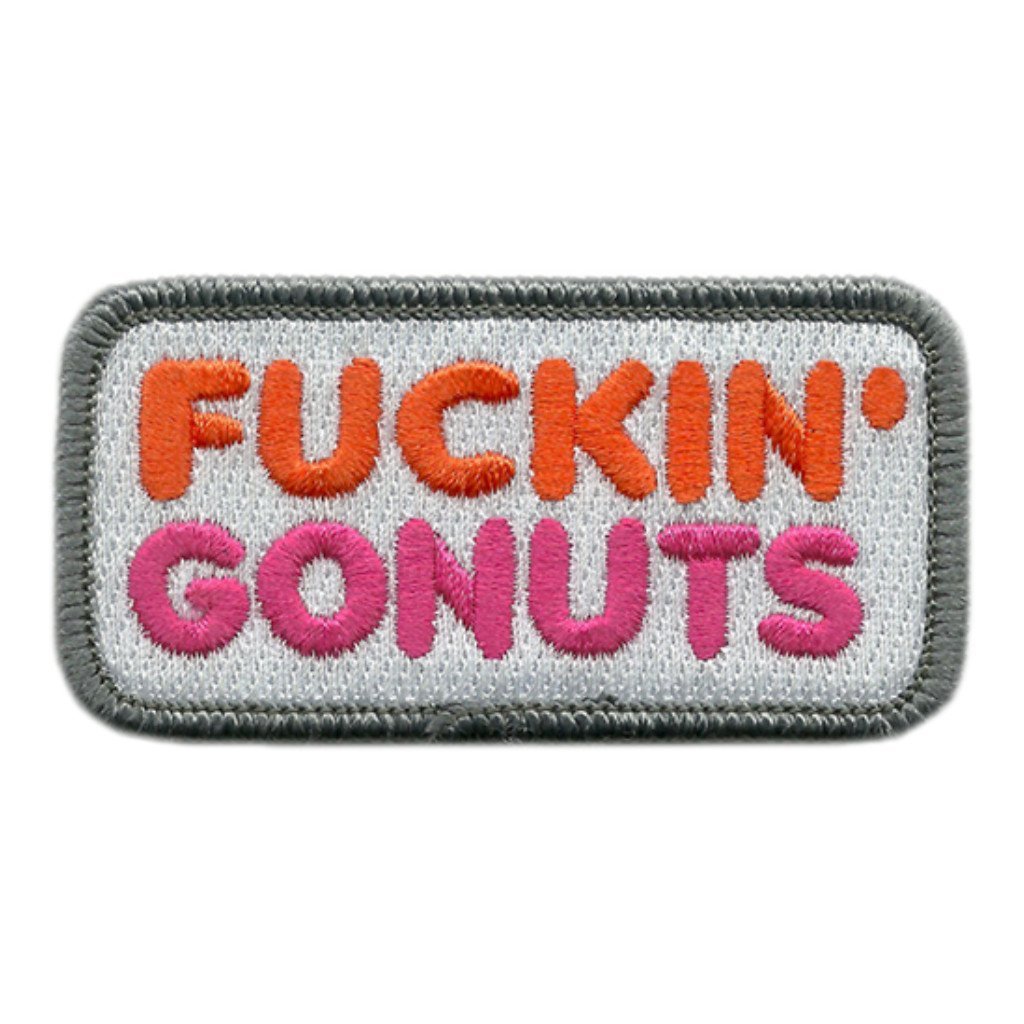 1.5" x 3" Freakin Gonuts Patch — Gadsden and Culpeper