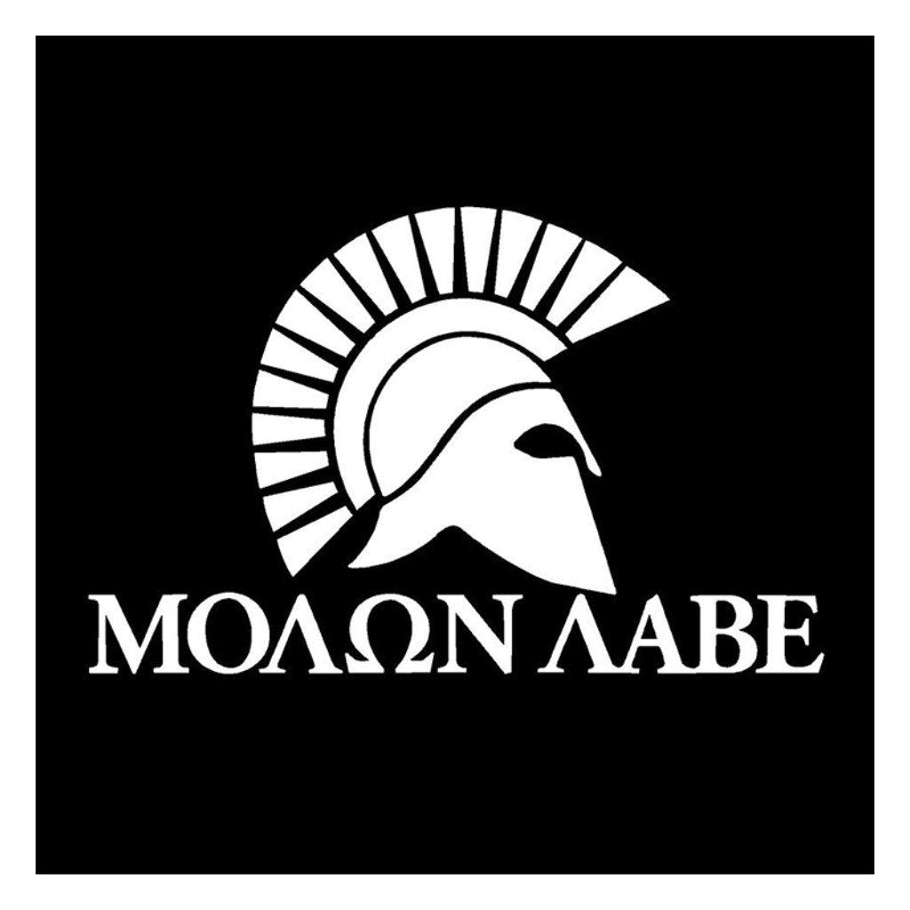 Molon Labe Logo Sparta Molon Labe' Männer Premium Kapuzenjacke