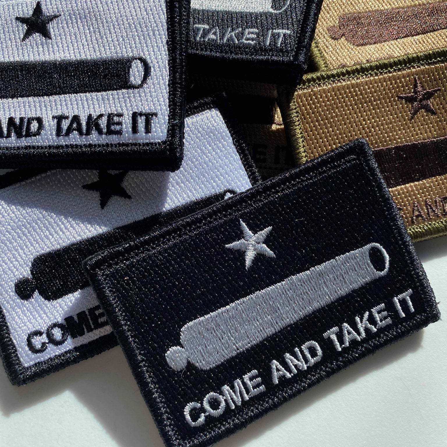 Front of Hat Patches | Gadsden and Culpeper