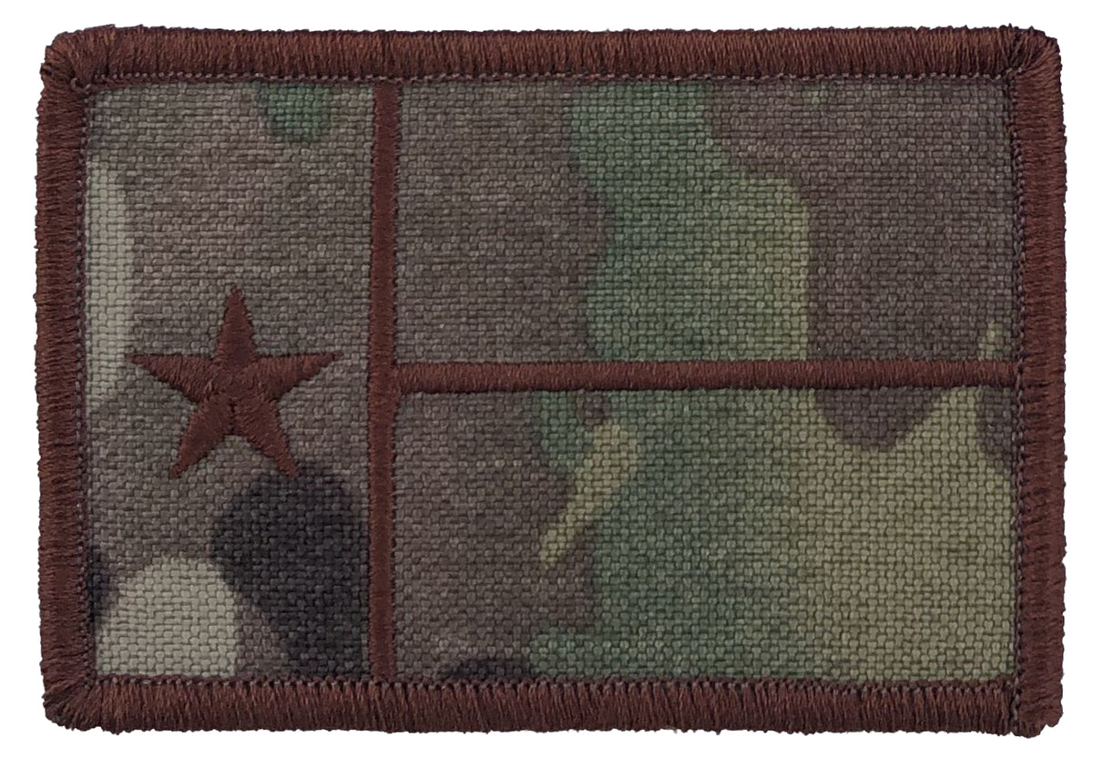 Texas Shoulder Patch - 2.25" x 3.5" - MULTICAM Camo — Gadsden and Culpeper