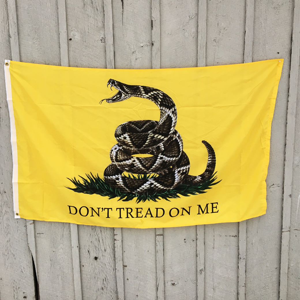 3 x 5 Ft Gadsden LIVE super poly flag — Gadsden and Culpeper