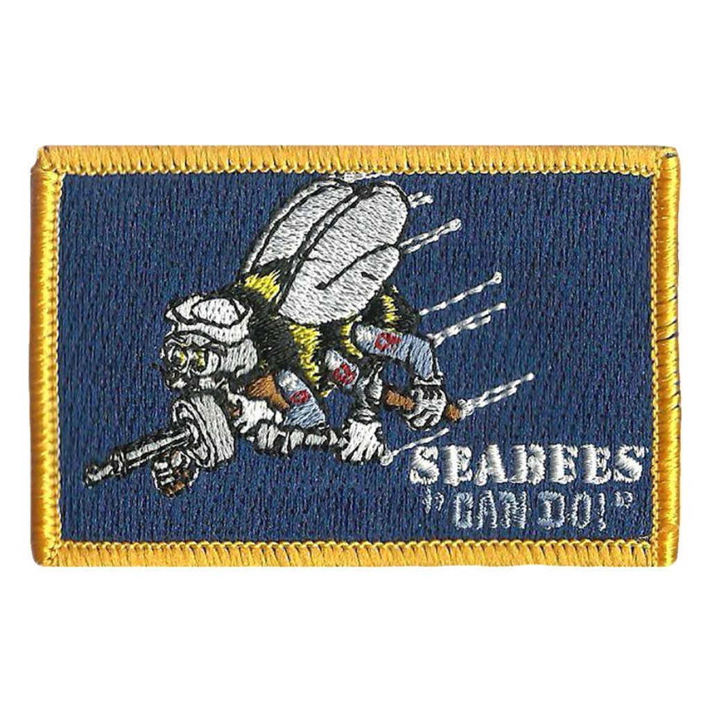 2" x 3" Seabees Tactical Patch — Gadsden and Culpeper