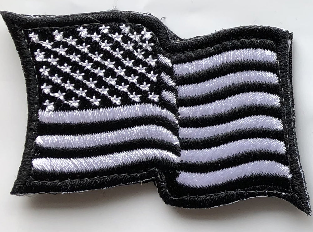 2x3" USA Waving Flag Patch — Gadsden and Culpeper