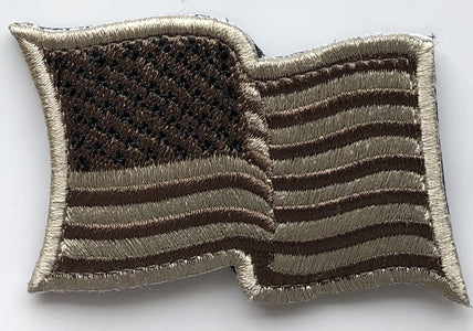 2x3" USA Waving Flag Patch — Gadsden and Culpeper